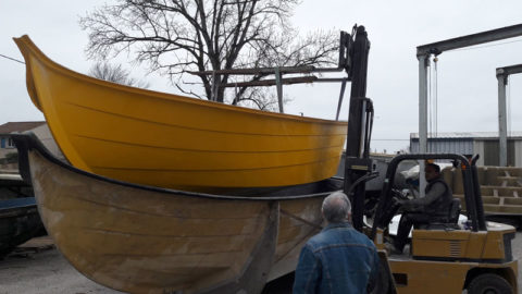 Construction et vente de pinasse - bateau électrique - Bassin d'Arcachon